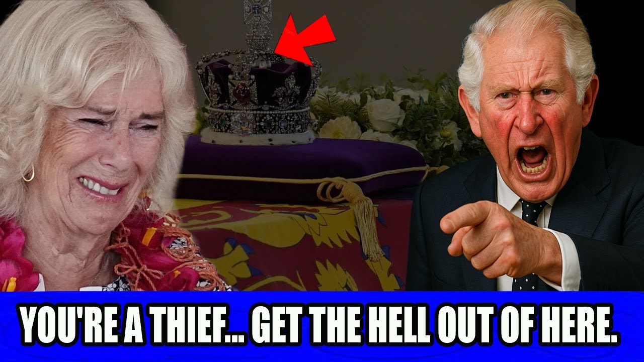 King Charles screams at Camilla in Buckingham Palace, the one who stole ...