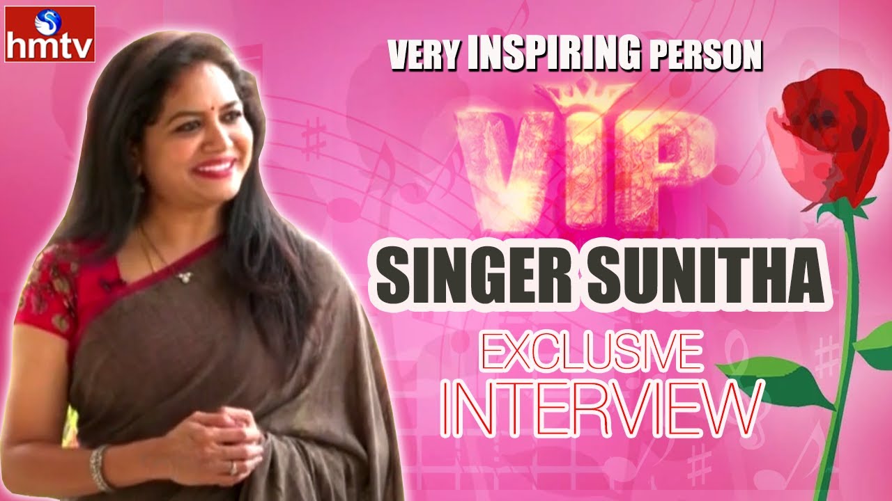 Singer Sunitha Exclusive Interview | VIP Very Inspiring Person | hmtv ...