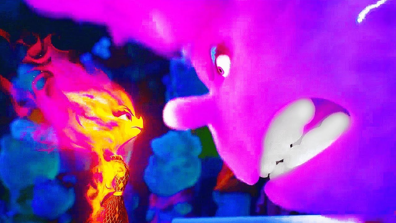ELEMENTAL Gale Vs Ember Fight Scene Trailer (NEW 2023) | Kids Cartoon ...