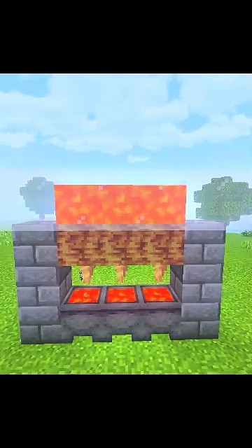Minecraft Lava Tricks 🔥 | Infinite Lava with Dripstone! #short - YouTube