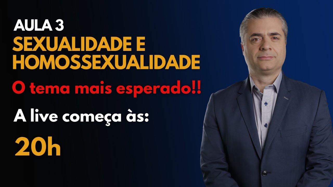 Live 3 Sexualidade E Homossexualidade Série Especial Criação De