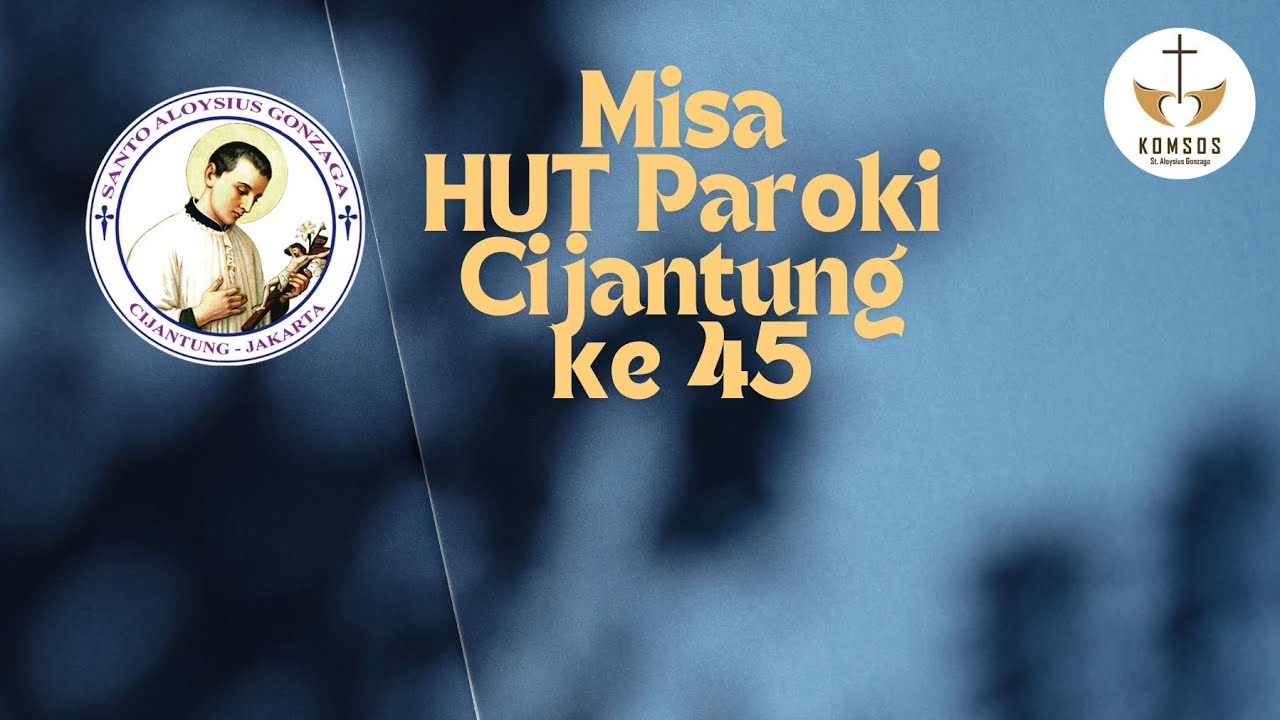 Misa HUT Paroki Cijantung, 23 Juni 2024 - YouTube