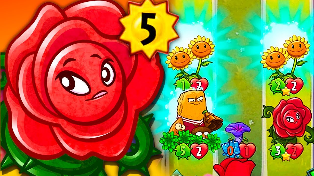 LA LEGENDARIA ROSA MOSQUETA 🌹🤭 PvZ Heroes - YouTube