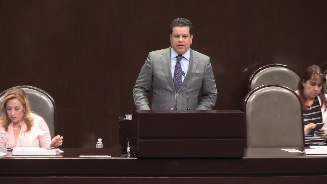 Dip. Edgar Romo, intervención en tribuna - YouTube