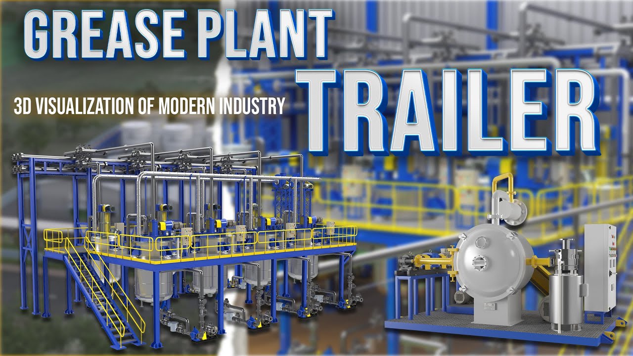 "Fully Automated Grease Plant | 3D Walkthrough" Trailer - YouTube