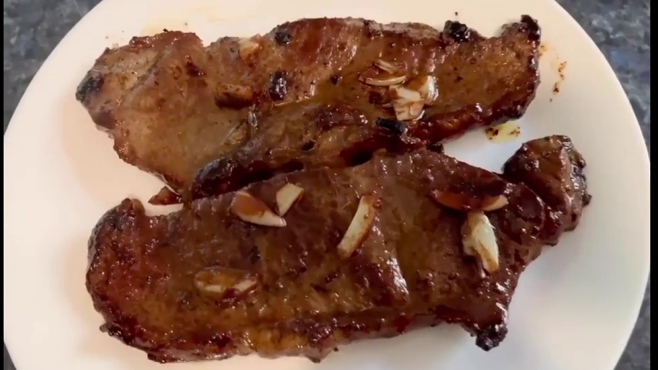 How to Pan-seared a beef steak/simple/easy/yummy by Applerose Explorer ...