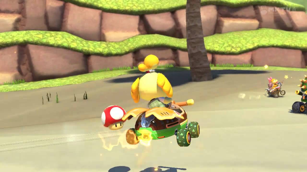 Mario Kart 8 Gameplay - Animal Crossing - Spring - 200cc - YouTube