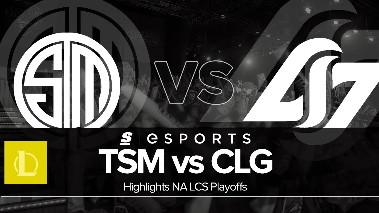 Highlights: TSM vs CLG (NA LCS Summer Playoffs Semifinals) - YouTube