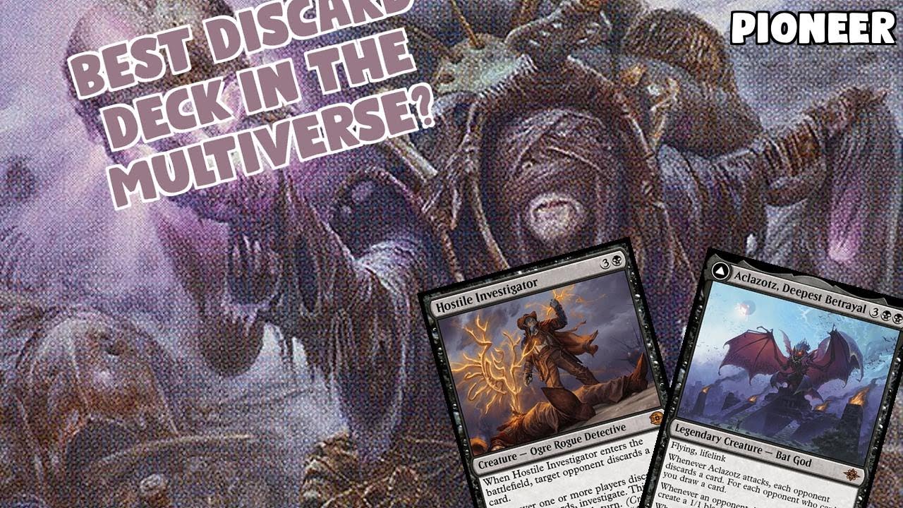 BEST Discard Deck in the Multiverse? | Waste Not | Pioneer | MTGO - YouTube