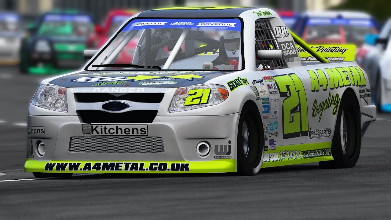 Assetto Corsa - BARC Pickup Truck Racing - YouTube