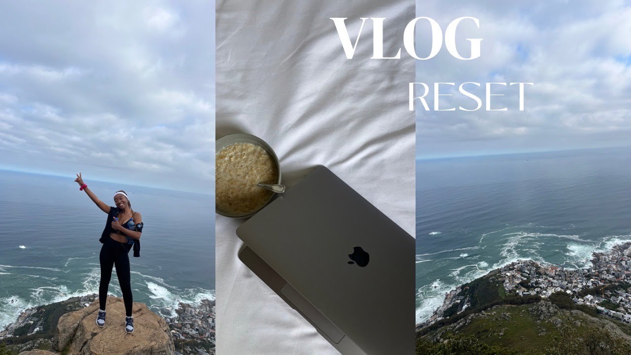 VLOG: this week gave lockdown 2020 | audiology student at UCT | reset day | Lion's Head hiking ...