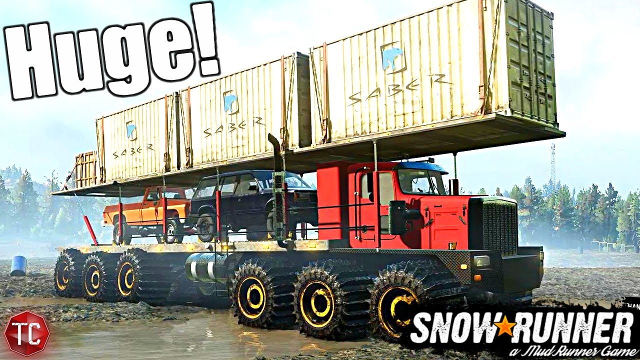 SnowRunner: THE MOST USEFUL HAULER EVER!? iX 5003 (Console & PC!) - YouTube
