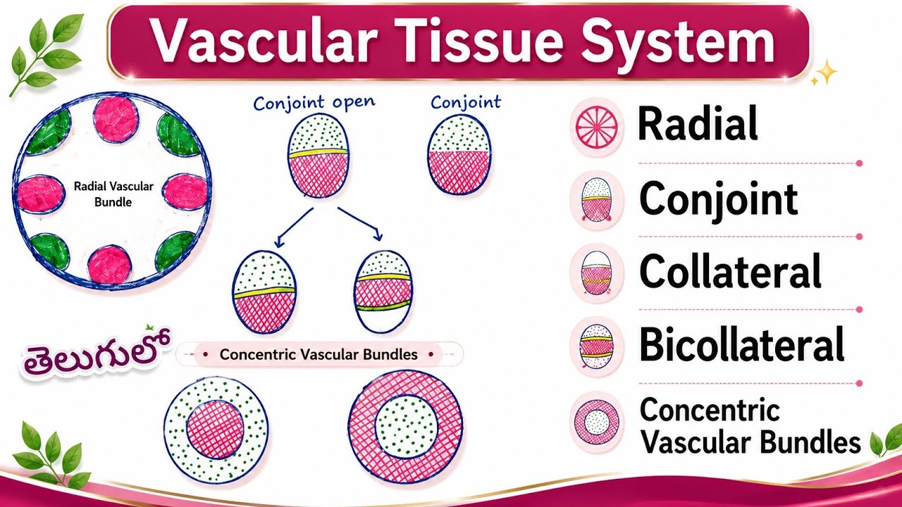 Vascular Tissue System l Different Types of Vascular Bundles l ...