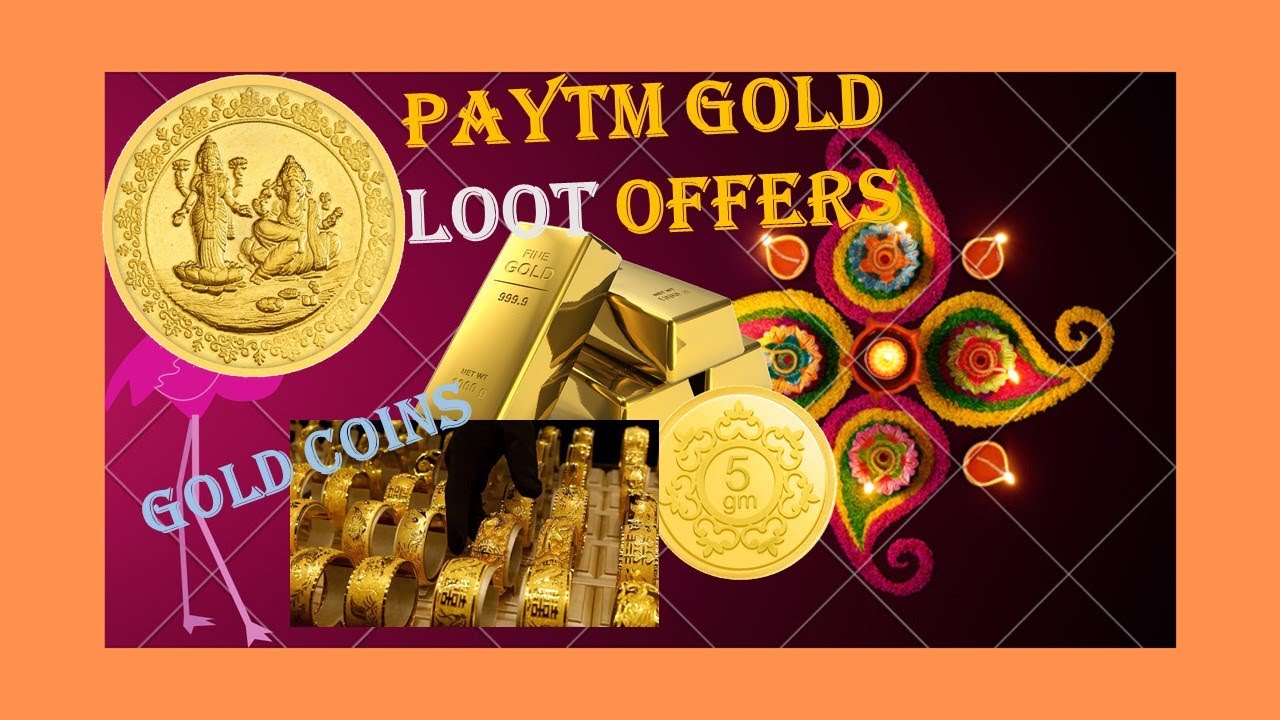 paytm diwali gold coins offers 2019 - YouTube
