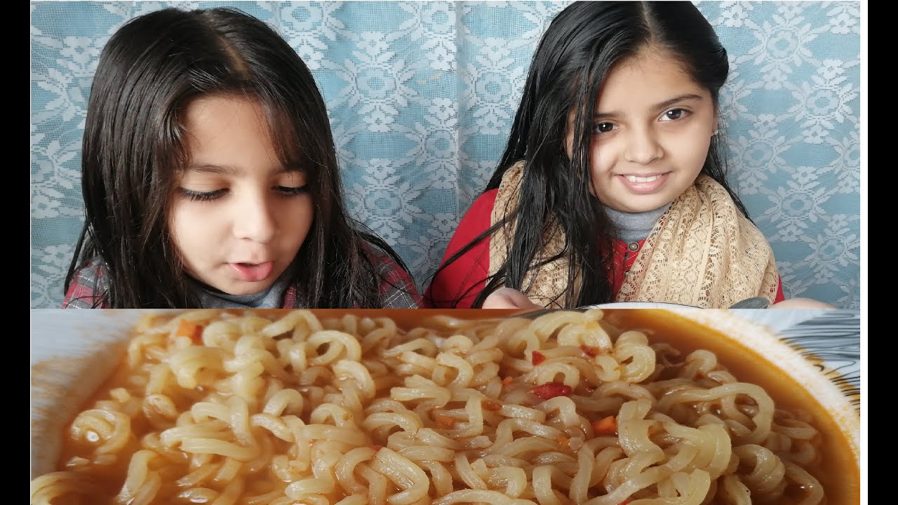 our daily food vlog, first food vlog, blazin noodles, Pakistani food ...