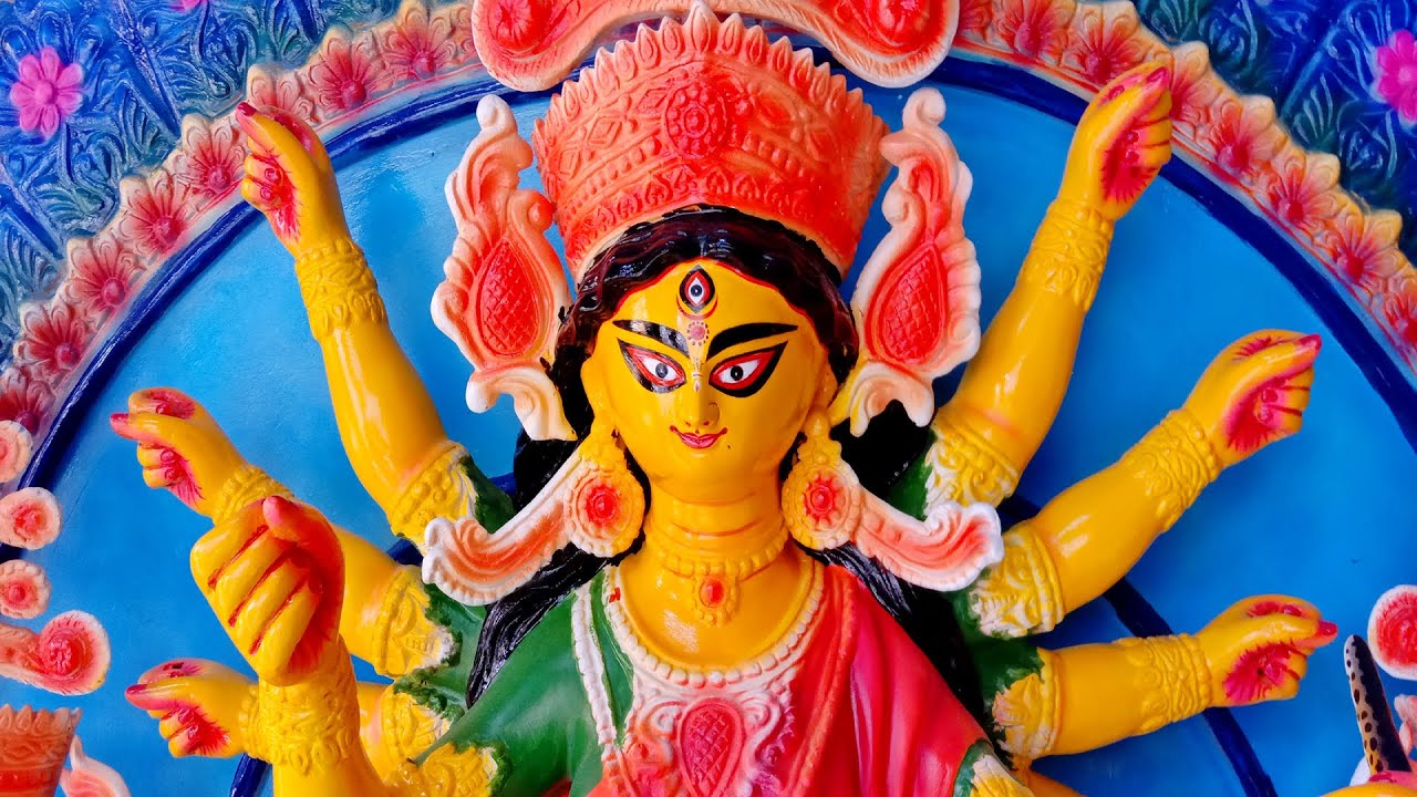 Fiber Durga Idol Making at Kolkata Kumartuli 2021 | Durga Idol Making ...