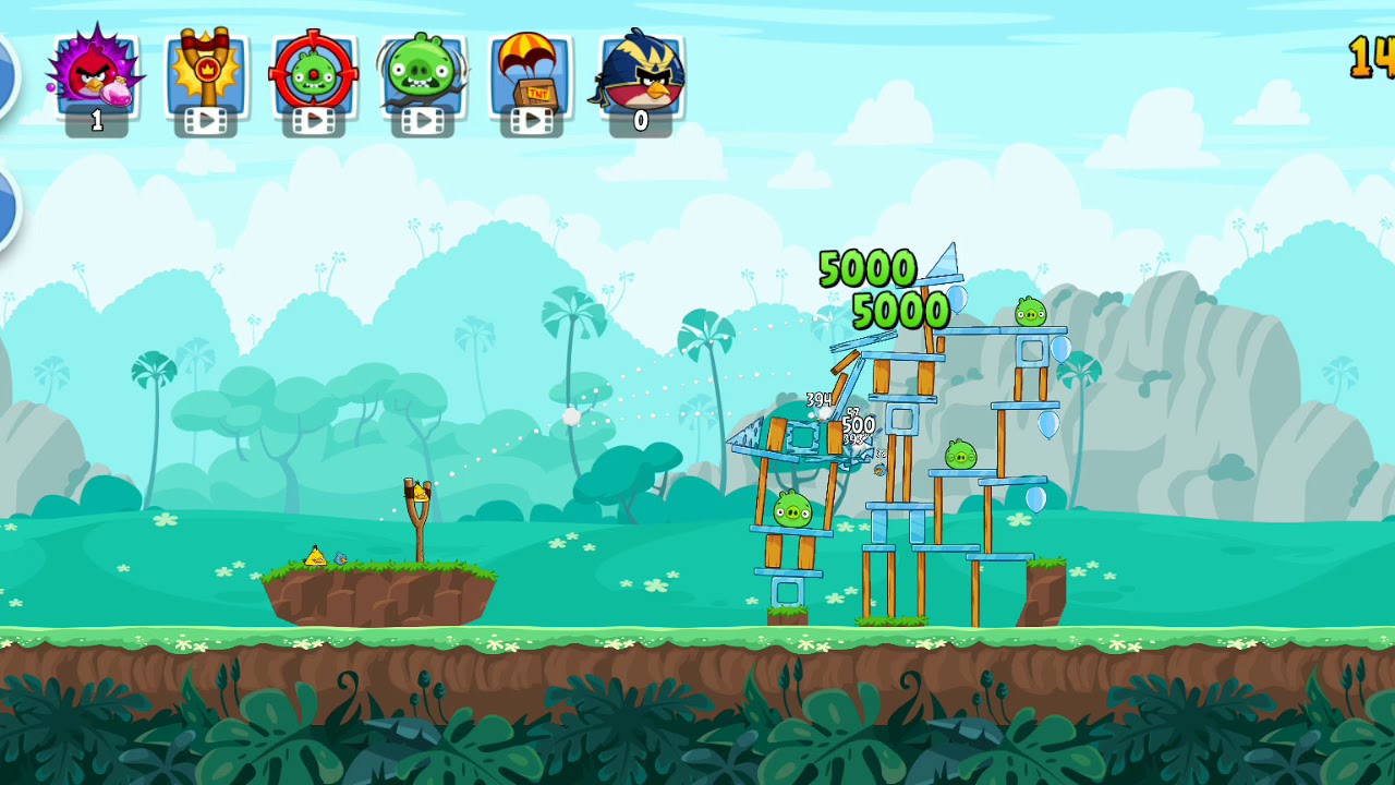 3 Stars Every Level!!!! Angry Birds Friends Tutorial Level: 5 - YouTube