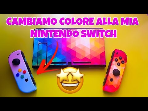 CAMBIAMO COLORE ALLA MIA NINTENDO SWITCH 🤩 @ExtremeRate - YouTube
