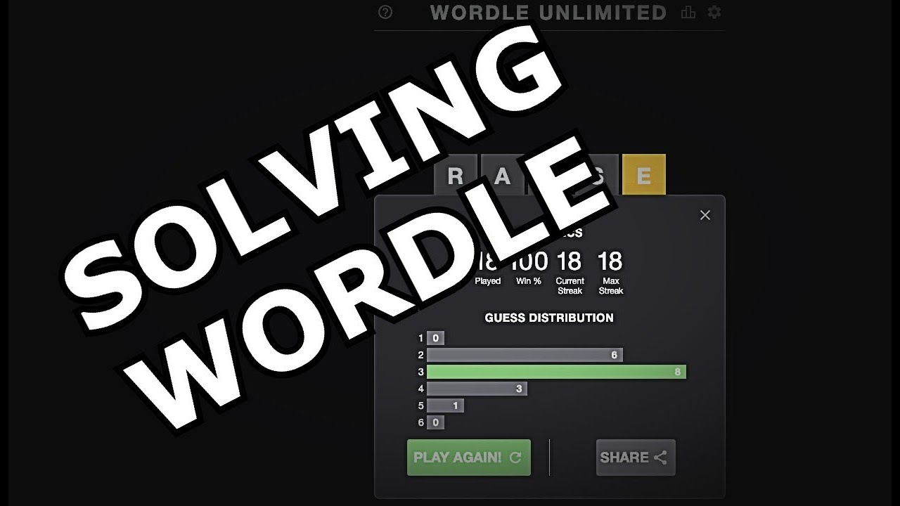 Solving Wordle using Information Theory - YouTube