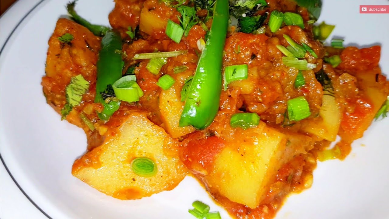 Restaurant Style Bhuna Aloo Recipe | Ramadan Special Recipe By Food ...