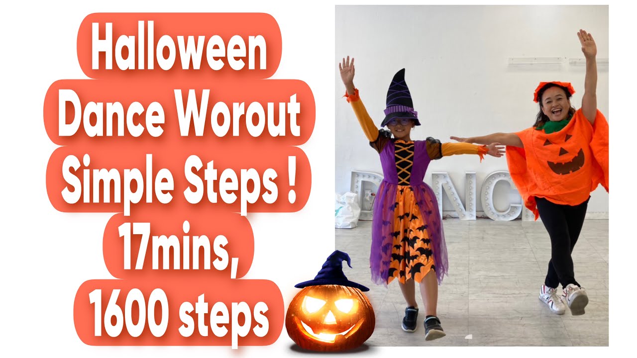 Halloween Dance Workout /Lose weight/ Seniors or beginners/Simple Steps ...