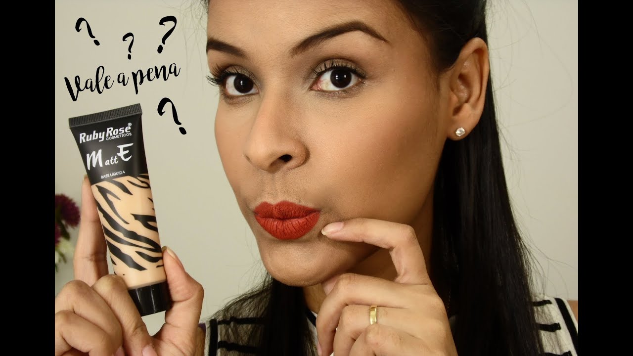 Resenha Base da Ruby Rose - Base mais barata que já testei - YouTube