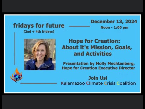 Hope for Creation: About it's Mission, Goals, and Activities - YouTube