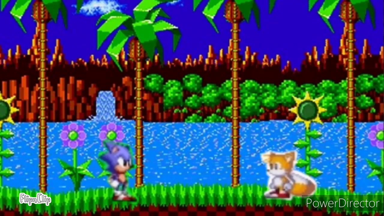 Toei sonic vs tails (animation) - YouTube