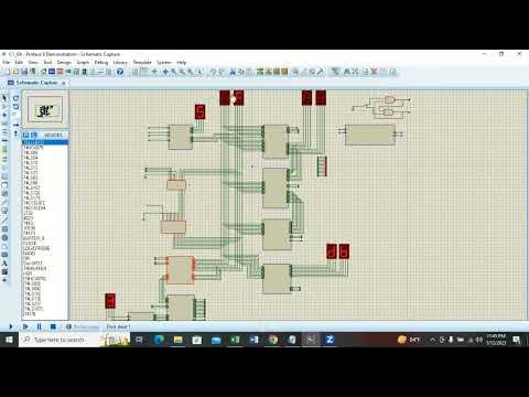 SAP 1 Proteus Simulation - YouTube