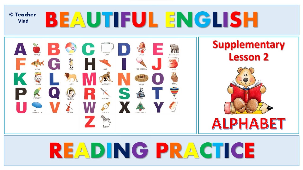 Supplementary Lesson 2. English Alphabet - YouTube