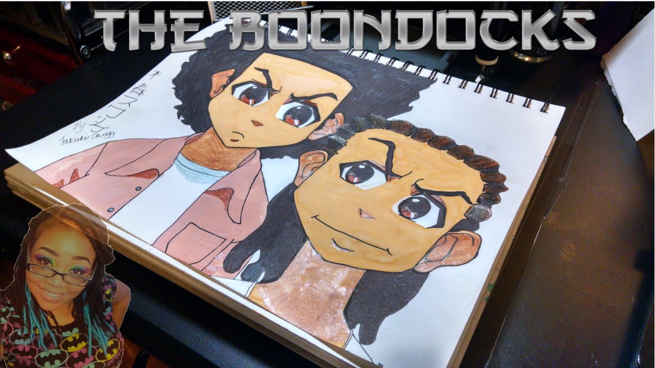 Huey And Riley Freeman Of The Boondocks Fanart By TsubakiSwagg :) - YouTube