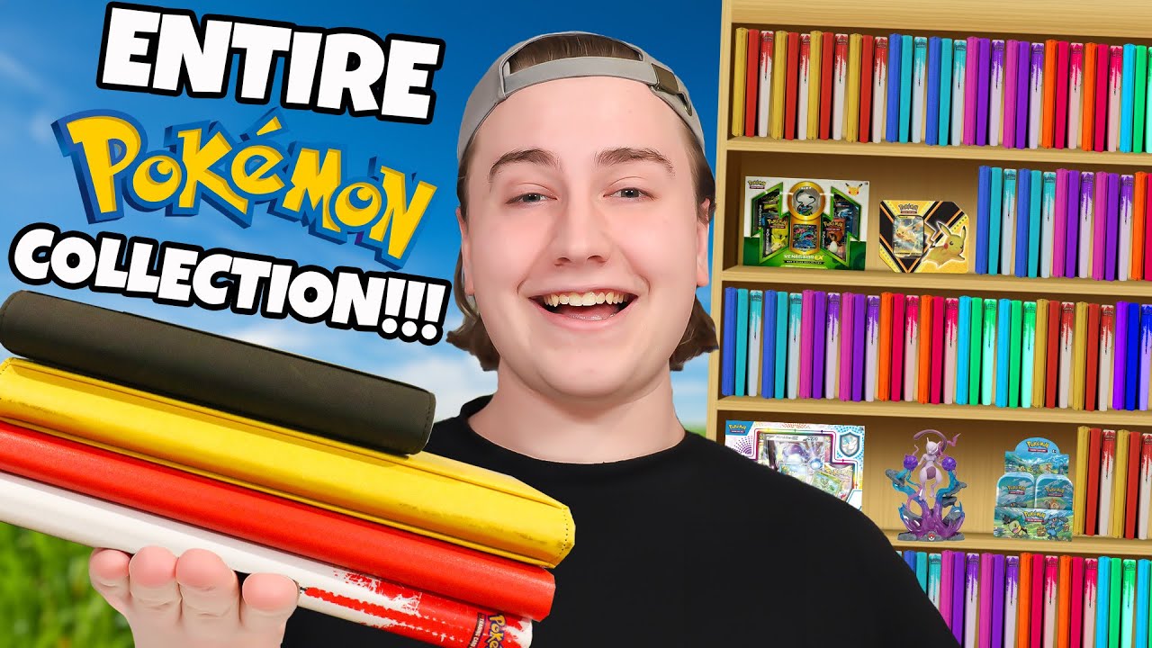 My ENTIRE Updated Pokémon Collection and Redesigning My Pokémon Room ...