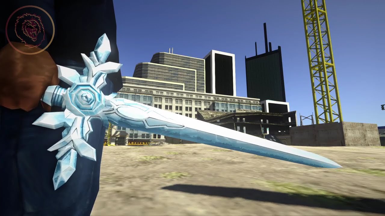 GTA SA | Blue Rose Sword from SAO Alicization - YouTube