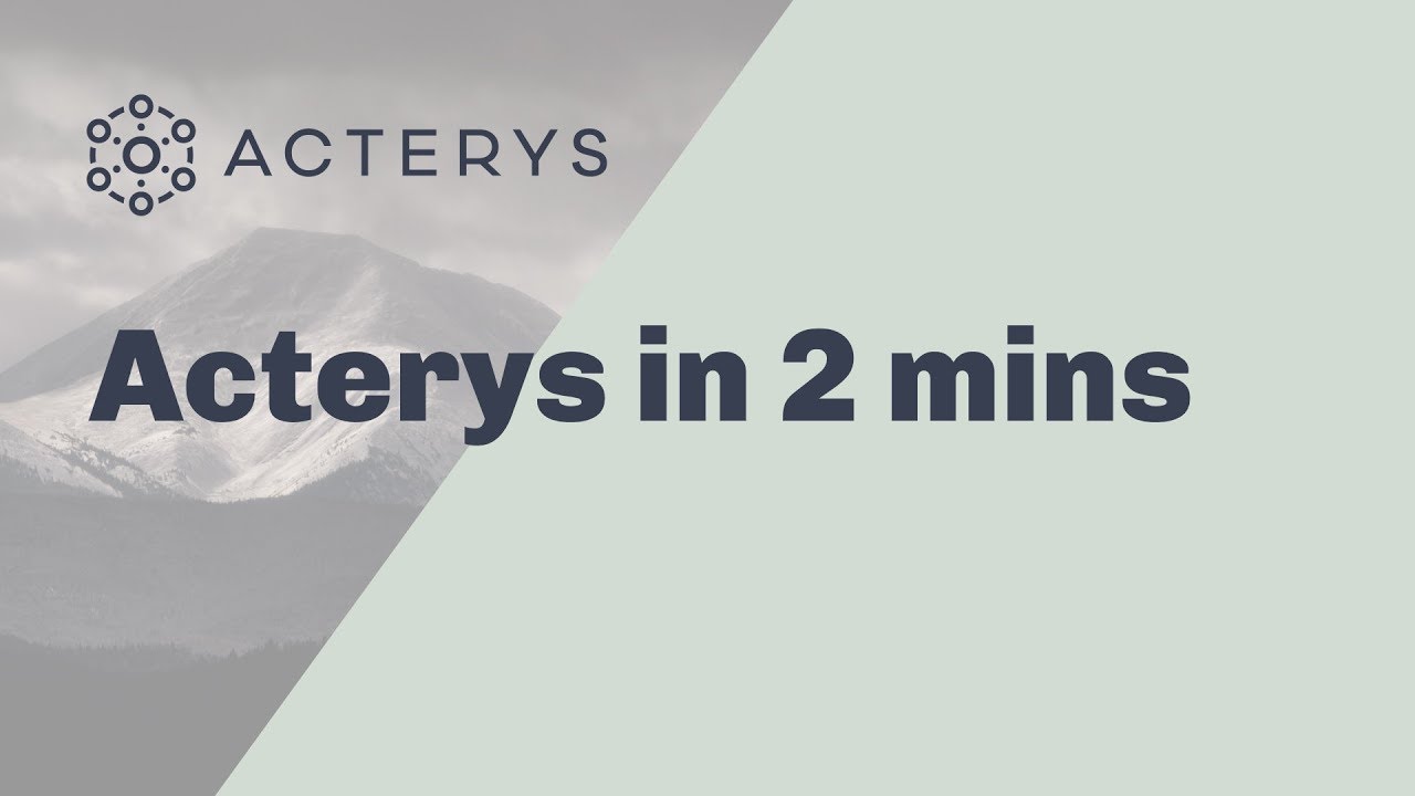 Acterys in 2mins - Planning, Forecasting, PowerBI - YouTube