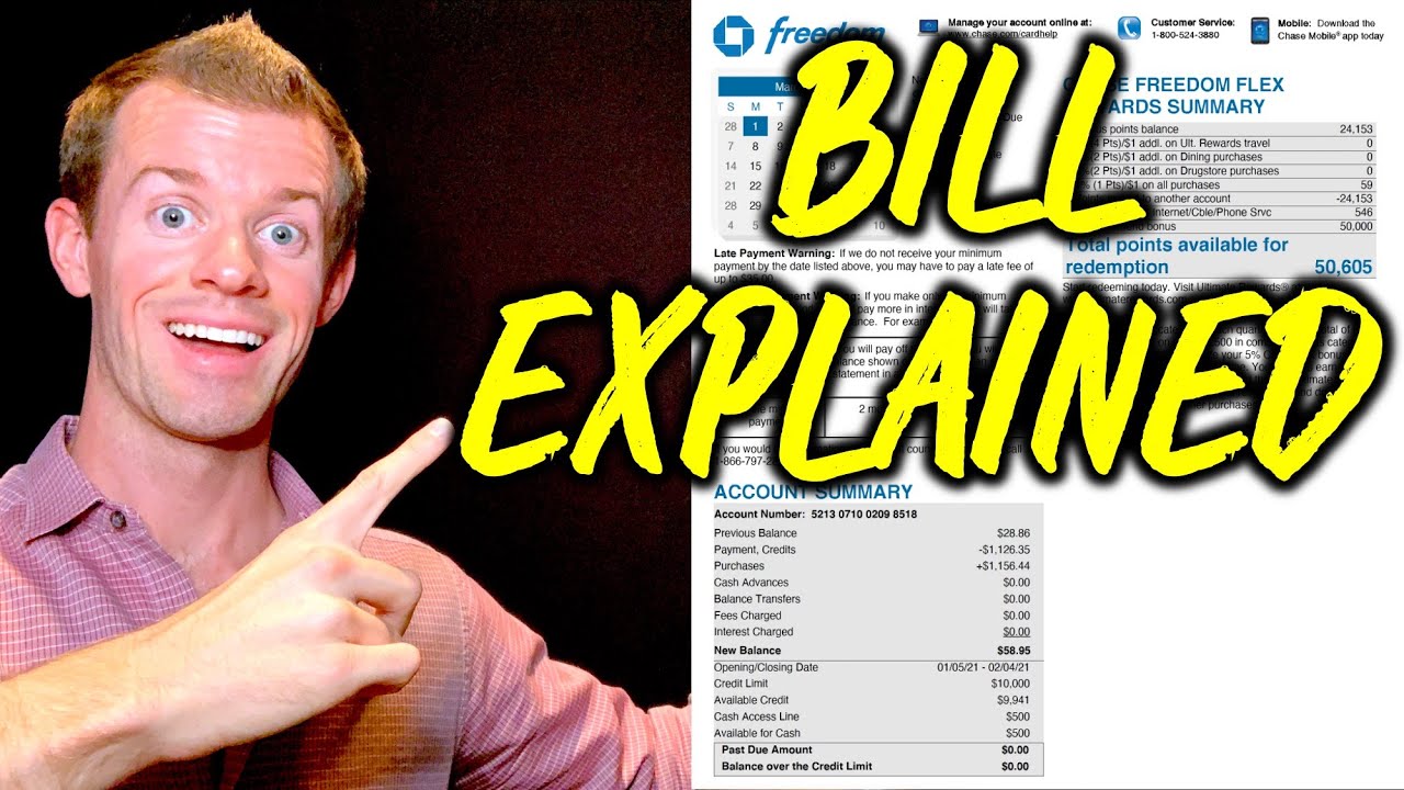CREDIT CARDS 101: Credit Card Statement Explained - YouTube