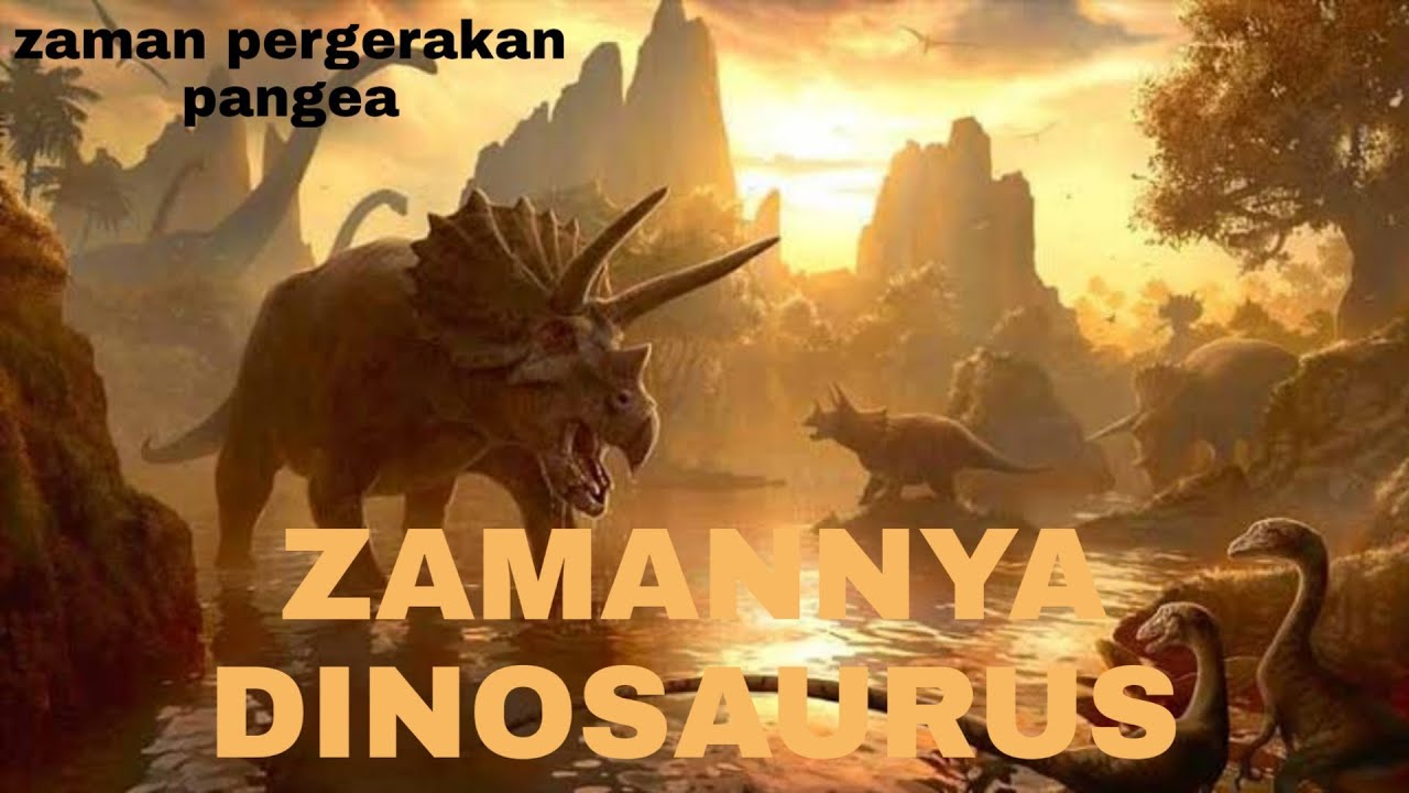 MESOZOIKUM (ZAMAN KEHIDUPAN DINOSAURUS) - YouTube