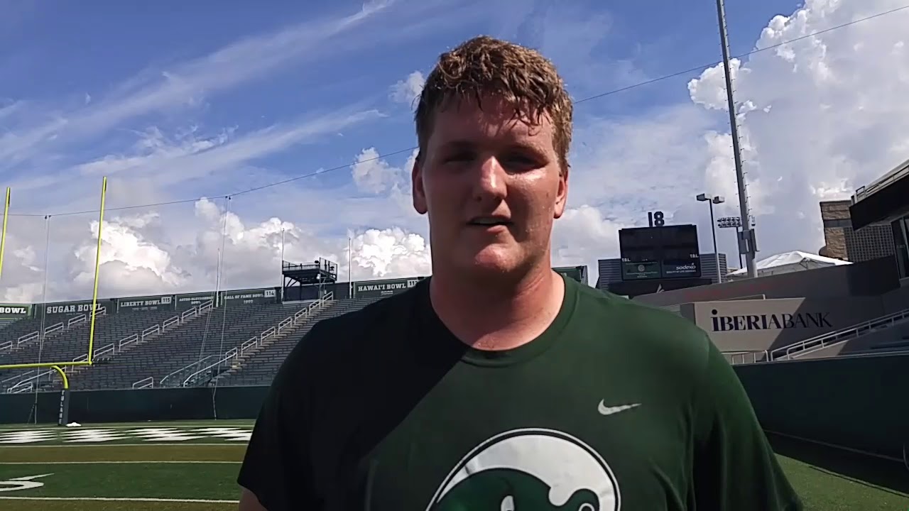 Tulane right tackle John Leglue says Saturday's Army game will be a ...