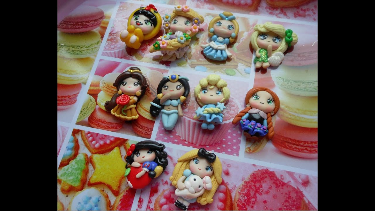 Princess Doll Update polymer clay - YouTube