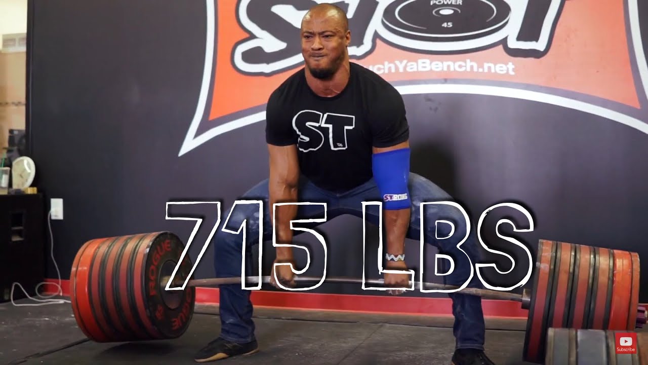 715 Lb Deadlift 80 LB PR IN JEANS at SuperTraining Gym - YouTube
