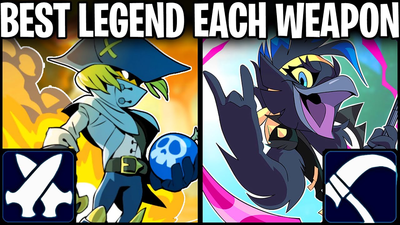Best Legend For Every Weapon In Brawlhalla (2022) - YouTube