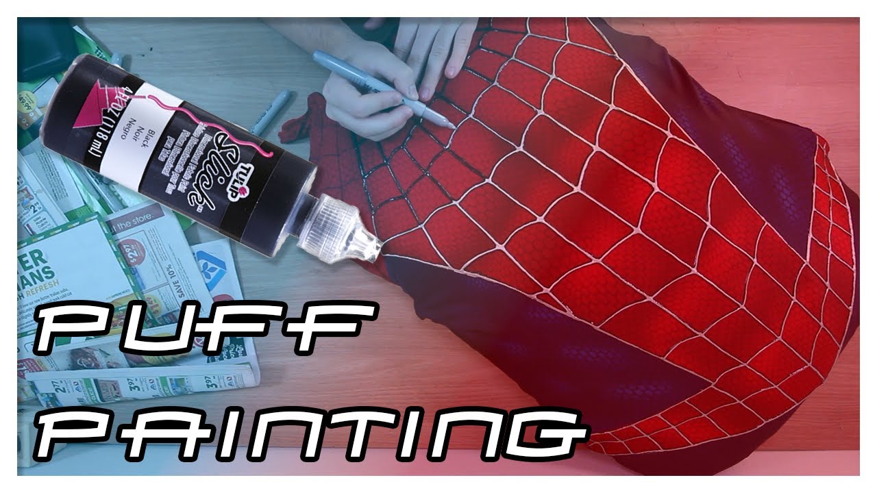 Puff Painting Raimi Spider-Man Cosplay - YouTube
