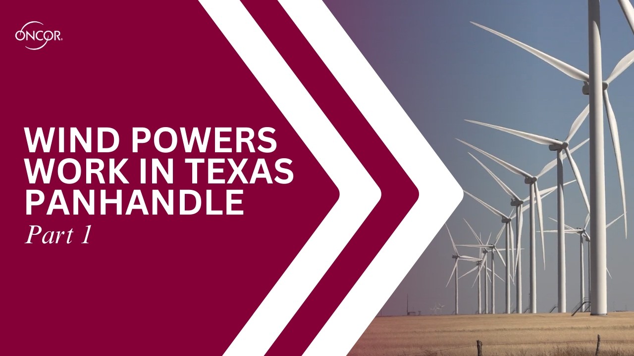 Wind Powers Work in Texas Panhandle, Part 1 - YouTube