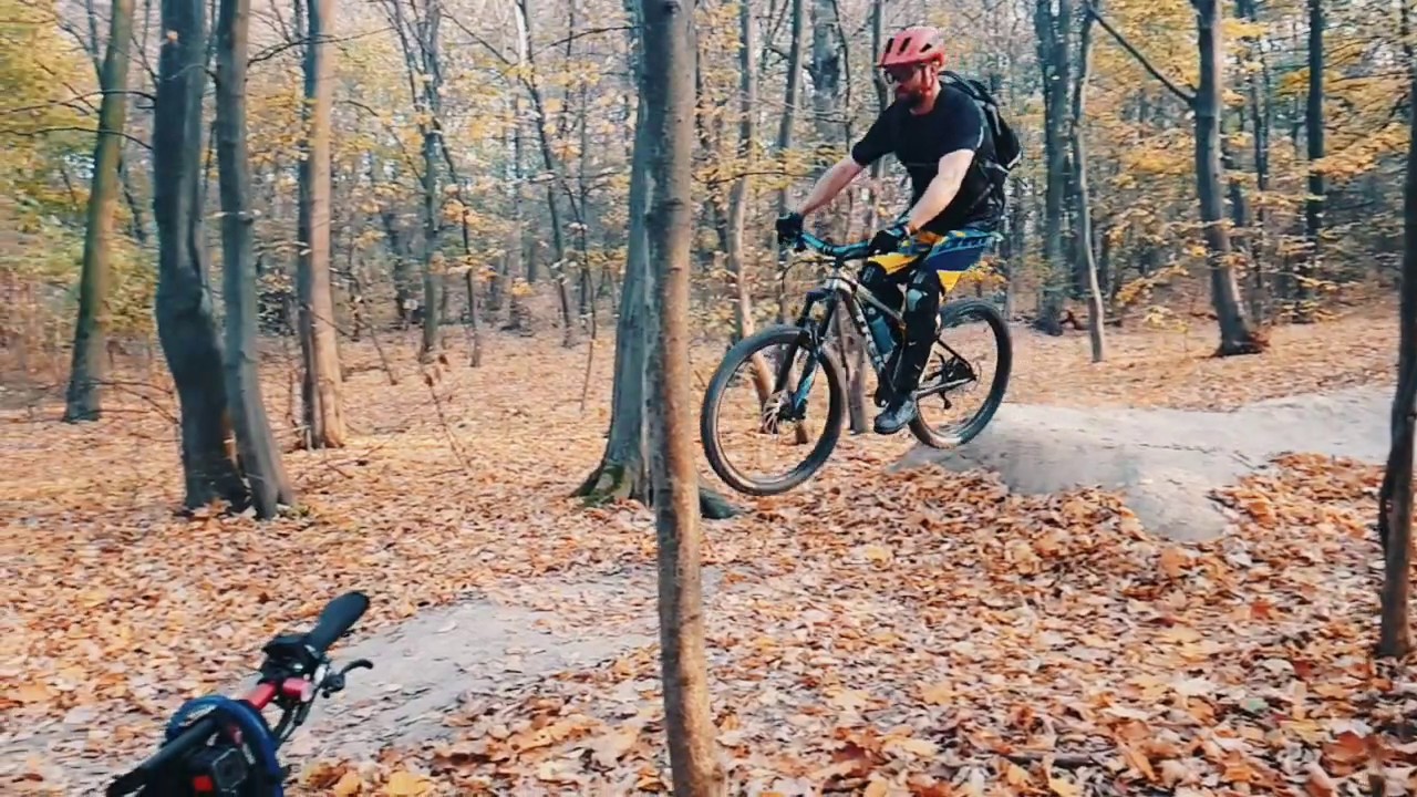 Trail fun ride. Motivate yourself! - YouTube