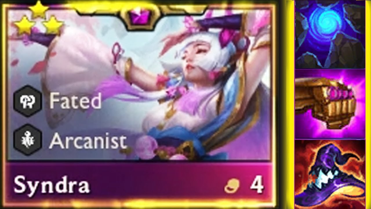 8 Arcanist + 3 Star Syndra - TFT SET 11 - YouTube