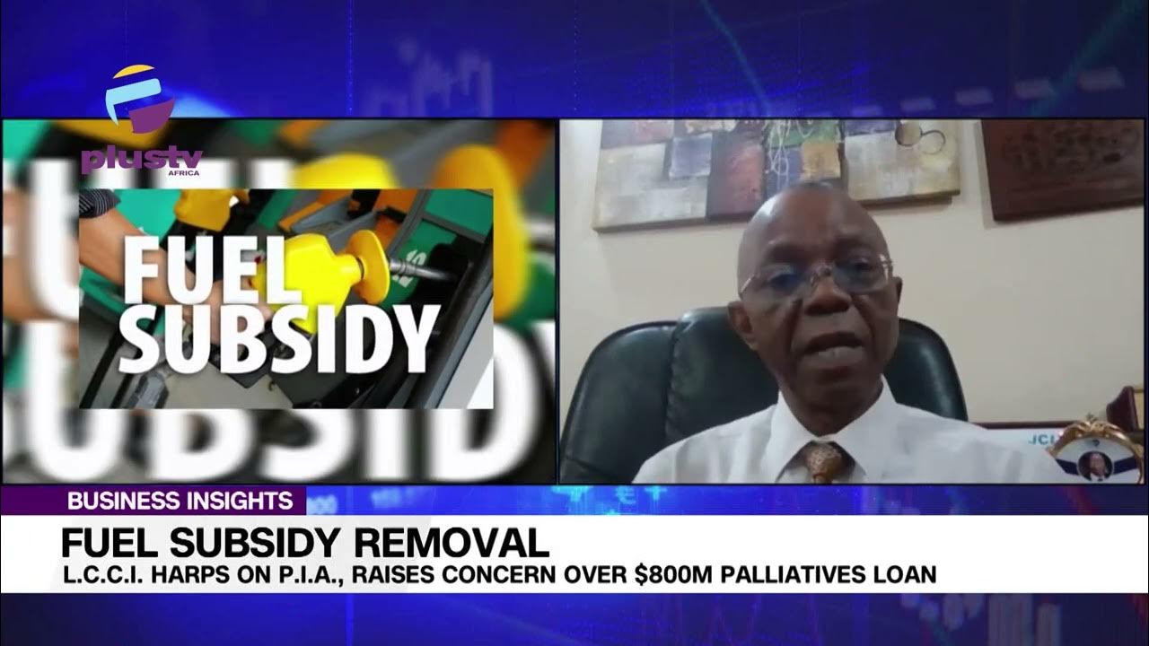 Fuel Subsidy Removal: L.C.C.I Haps On P.I.A, Raises Concern Over $800M Palliatives Loan - YouTube
