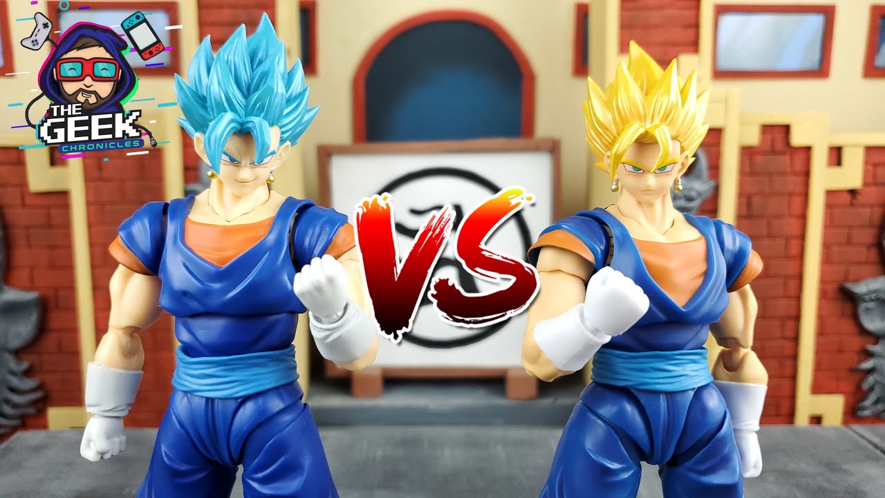 Vegito Vegito Blue SH Figuarts vs Vegito Demoniacal Fit - ¿Cuál es ...