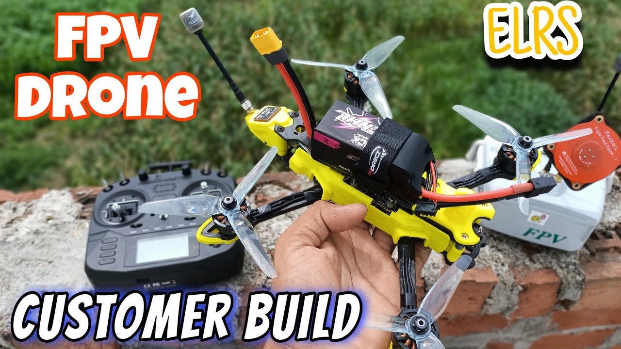 Customer Freestyle FPV Drone Build By Budget FPV in 2024 - YouTube