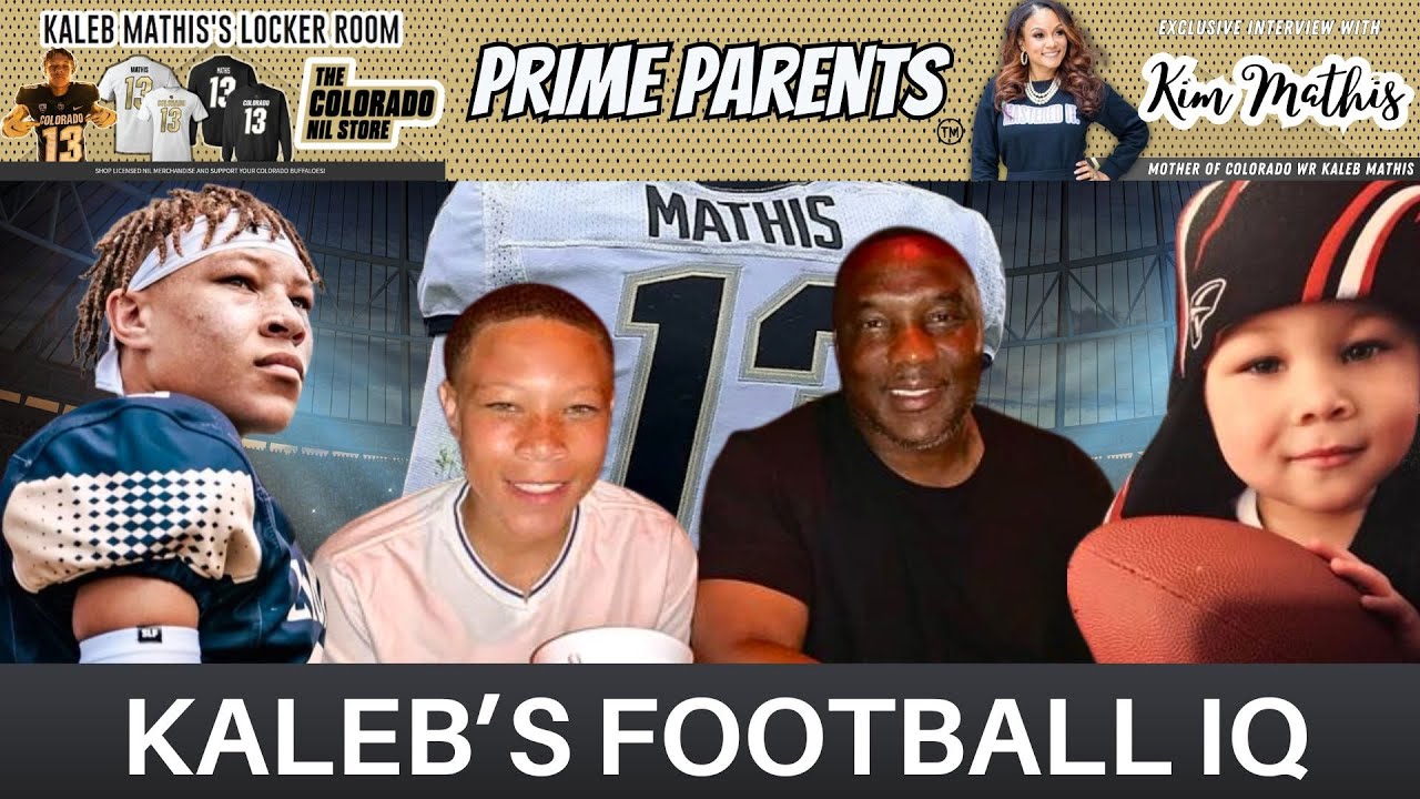 The secret lessons Kaleb Mathis learned from his NFL dad - YouTube