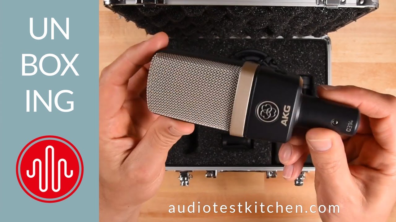 AKG C314 | Unboxing & Review Powered by You - YouTube