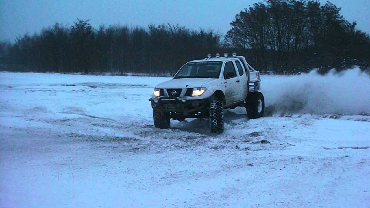 NISSAN NAVARA by OMM One More Meter - 37 inch wheels - YouTube